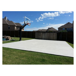 Mark K's Pro Dunk Gold Basketball System on a 33x24 in Frisco, TX ...