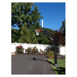 Michael S's Pro Dunk Gold Basketball System on a 28x24 in Mt Laurel, NJ ...