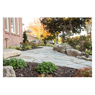 Mississauga Natural Stone Landscaping - Traditional - Landscape ...