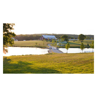 Missouri Great Plains Western Horse Barn - Traditional - Landscape - Other - by Sand Creek Post ...