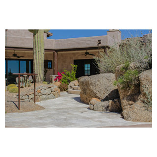 Modern Arizona Backyard - Contemporary - Landscape - Phoenix - by Azul ...