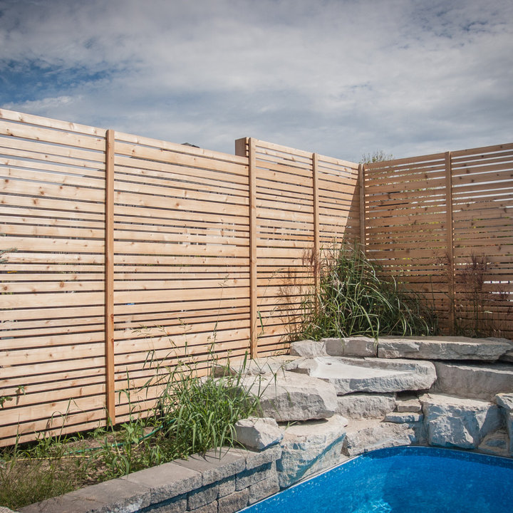 Modern Wood Screen - Photos & Ideas | Houzz