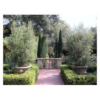 montecito restoration 7 - 地中海 - 庭 - サンタバーバラ - Gary Fredricks Landscape ...