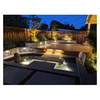 Mountain View Backyard - Modern - Landscape - San Francisco - by ...