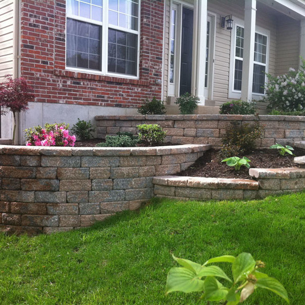 75 Brick Retaining Wall Landscape Ideas You'll Love - October, 2025 | Houzz