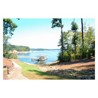 My Houzz: Whitley Lake House - Beach Style - Landscape - New York - by ...