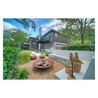 Natural Shade Garden - Contemporary - Landscape - Austin - by Pearson ...