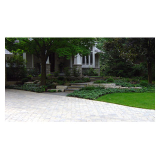 Natural Stone Driveway - Traditional - Landscape - Chicago - by James ...