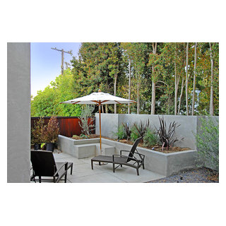 Offset House - Modern - Landscape - Los Angeles - by Marbletecture | Houzz