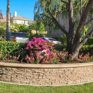 75 Beautiful Mediterranean Garden with a Retaining Wall Ideas & Designs ...