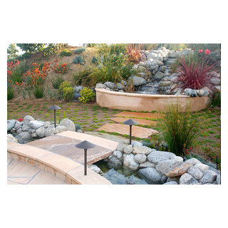 Entry Waterfall Feature - Transitional - Landscape - Los Angeles - by ...