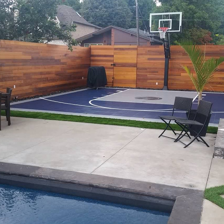 Paver Basketball Court - Photos & Ideas | Houzz