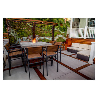 Outdoor Living Room - Contemporary - Landscape - San Diego - by Eco ...