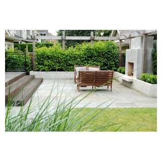 Outdoor Living Room - Contemporain - Terrasse et Patio - Vancouver ...