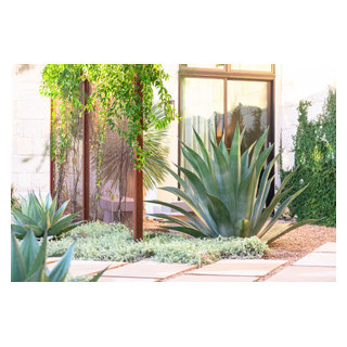 Outdoor Lounge Area - Contemporary - Landscape - Austin - by Eden ...