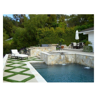 outdoor spaces - Contemporary - Landscape - Los Angeles - by Sandi ...