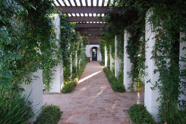 Covered Walkways Add Beauty and Weather Protection Too