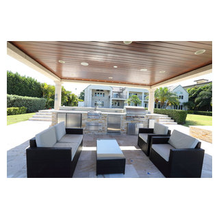 Patio Seating Area - Mediterranean - Patio - Tampa - by Triad ...