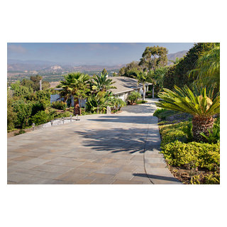 Paul Dunning NEW Paver Driveway and Entryway - Traditional - Landscape ...