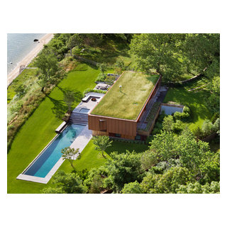 Peconic House - Modern - Landscape - Other - by Mapos Architects DPC ...