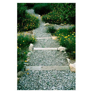 Permeable Pathways - Rustic - Landscape - Santa Barbara - by Arroyo ...