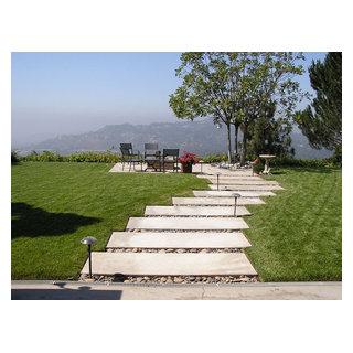 Permeable Patios - Contemporary - Garden - Los Angeles - by FormLA ...