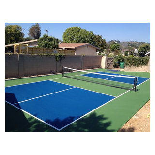 Pickleball Courts - Traditional - Landscape - Los Angeles - by ...