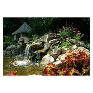 Pond Caves for Fish - Landscape - New York - by Deck and Patio Company ...