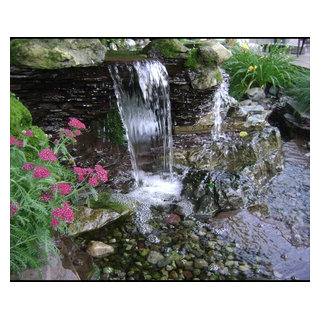 Pondless Waterfalls, Disappearing Waterfalls, Low Maintenance Landscape ...