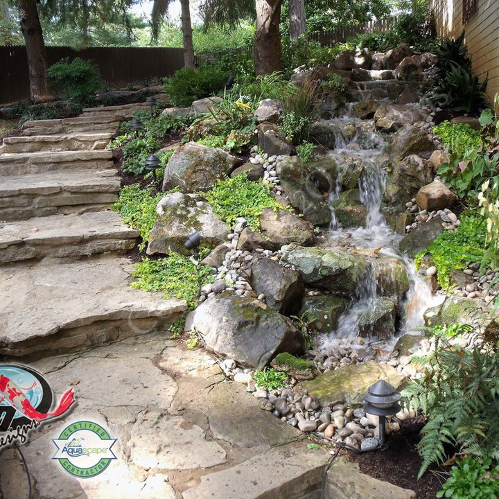 Pondless Waterfall - Photos & Ideas | Houzz