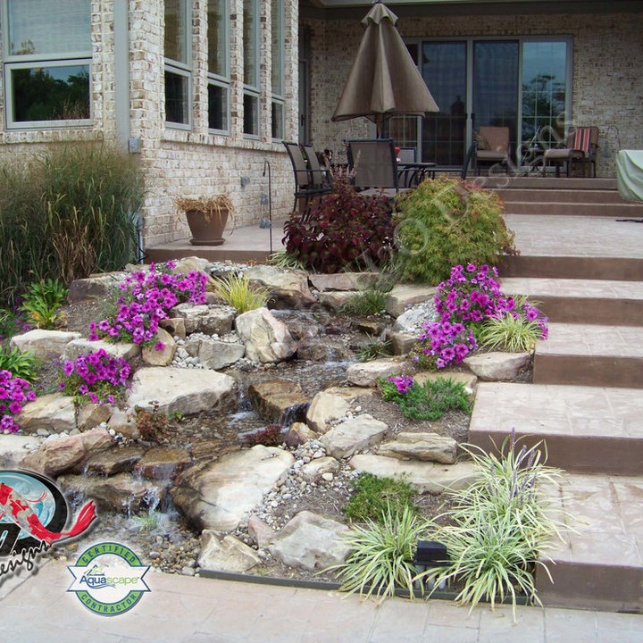 Pondless Waterfall - Photos & Ideas | Houzz