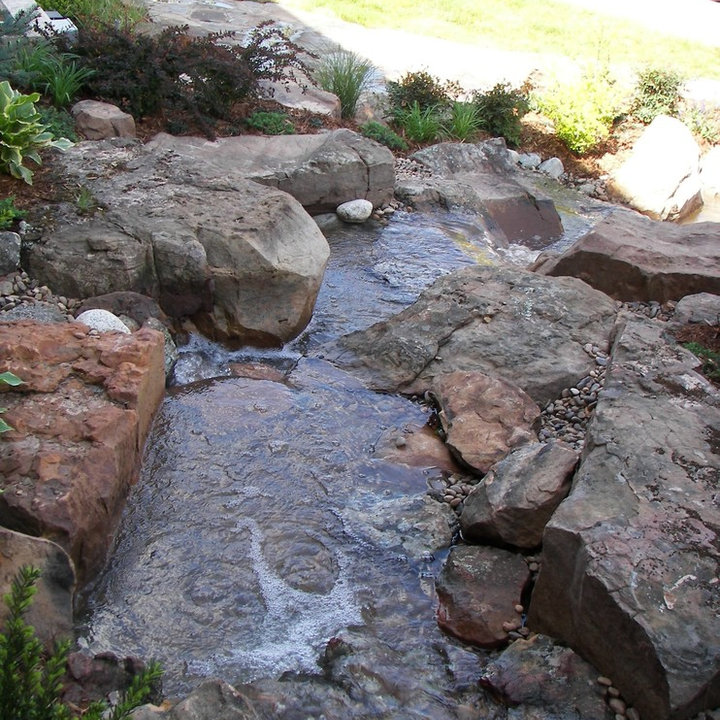 Pondless Waterfall - Photos & Ideas | Houzz