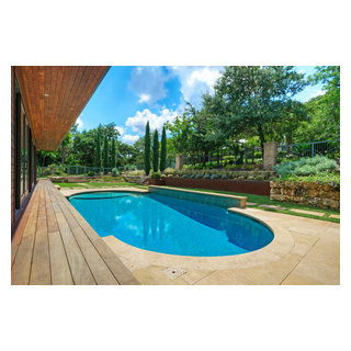 Pool House - Modern - Pool - Austin - by Pearson Landscape Services | Houzz