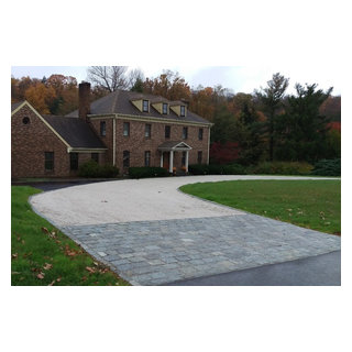 Portico - Driveway Renovation - Traditional - Landscape - Philadelphia ...