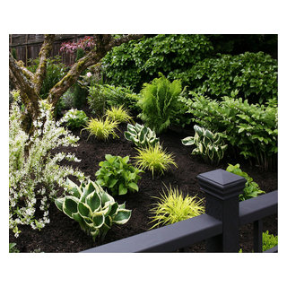Portland, Oregon Cottage Style Garden Design - Transitional - Landscape ...