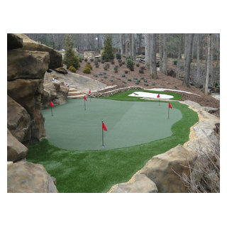Putting Green and Bunker - Contemporary - Landscape - Atlanta - by ...