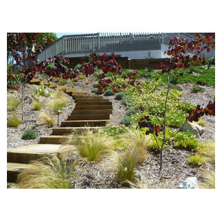 Rear slope, Palos Verdes Estates - Mediterranean - Landscape - Los ...