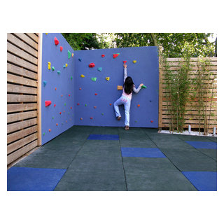 Red Walls - Contemporary - Landscape - San Francisco - by Shades Of ...