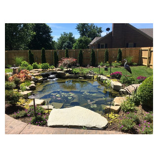 Residential Oasis - Water feature, waterfall, pergolas and more ...