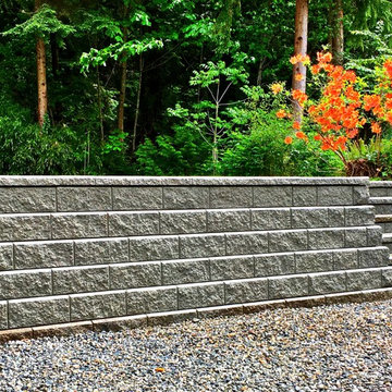 Retaining Wall Stairs - Photos & Ideas | Houzz