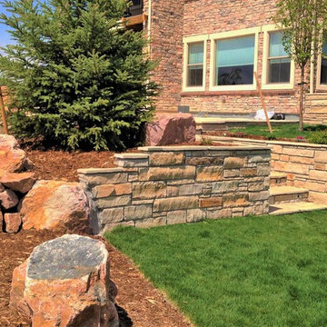 Flagstone Wall Planter Box - Photos & Ideas | Houzz