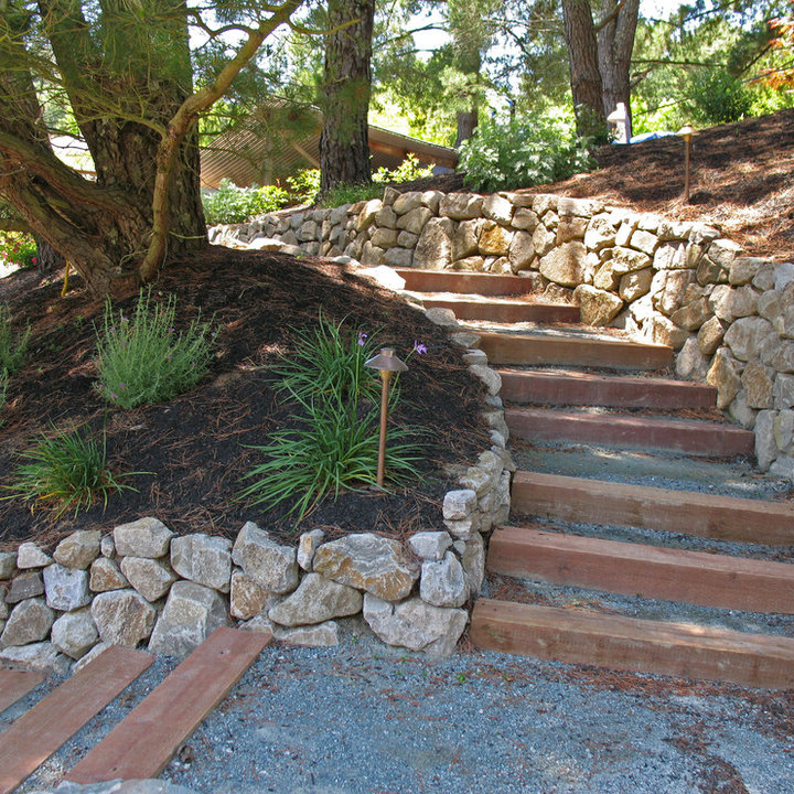 Retaining Wall Steps - Photos & Ideas | Houzz