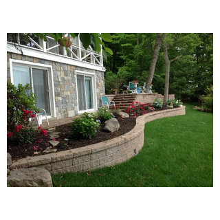 Retaining Walls - Traditional - Garden - New York - by Twin Oaks Lawn ...