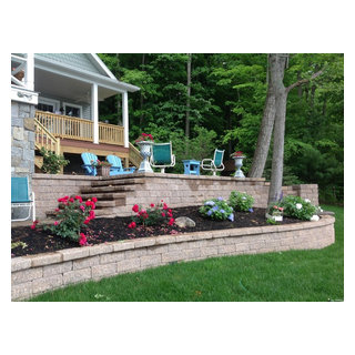 Retaining Walls - Traditional - Garden - New York - by Twin Oaks Lawn ...