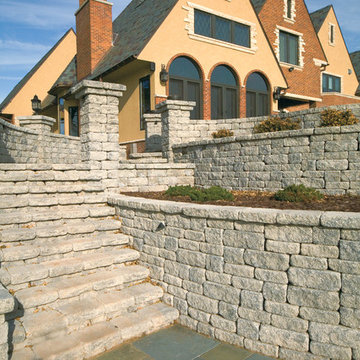 Retaining Wall Stairs - Photos & Ideas | Houzz