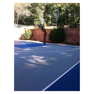 Richard D's Pro Dunk Diamond Basketball System on a 50x94 in Bethesda ...