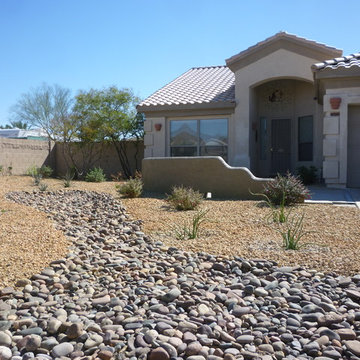 River Rock Drainage Ideas - Photos & Ideas | Houzz