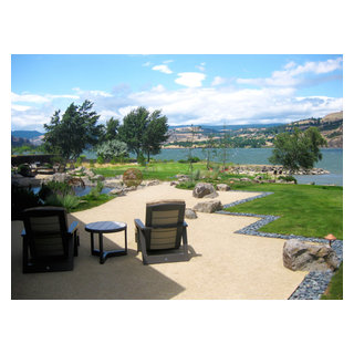 Riverside Retreat - Contemporary - Landscape - Portland - by Koch ...