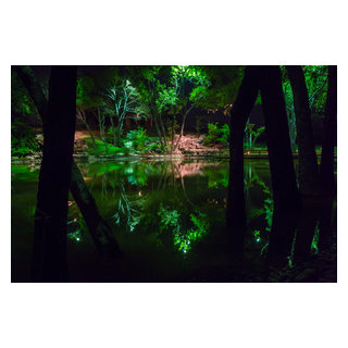 Rockwall TX Horse Ranch - Lighting/Gen Contracting - Rustic - Landscape ...