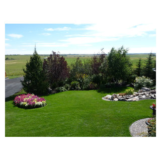 Rural Country Estate - Traditional - Landscape - Calgary - by DDLA ...